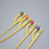 China Silicone Coated Latex Foley Catheter Two Way for sale