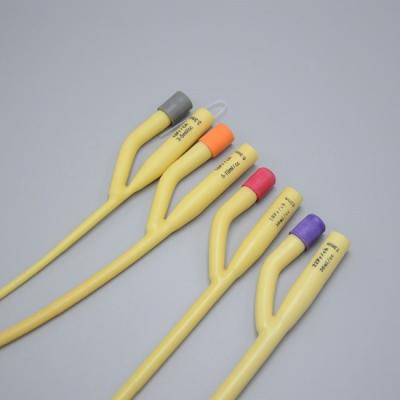 China Silicone Coated Latex Foley Catheter Two Way for sale