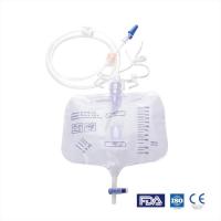 China Medical Outlet 2000ml Disposable Urine Bag Collection Urinary Drainage Bag for sale