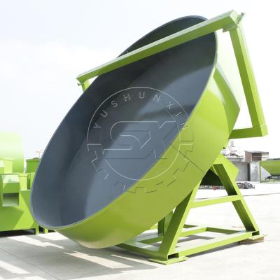 China animal manure organic fertilizer granules making machine on sale/Disc granulator machine on sale for sale