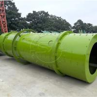 China Chicken/cow manure compost fertilizer granulation making machine/Rotary drum granulator for sale