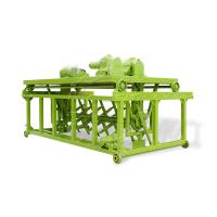 China Animal Waste Duck Pig Cattle Horse Manure In Fermentation Industrial Organic Fertilizer Groove Type Compost Turner Machi for sale
