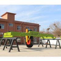 China China factory price wheel compost turner organic fertilizer production line for sale for sale