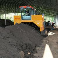 China Agriculture widely used organic compost turner/cow manure compost turning machine for sale for sale
