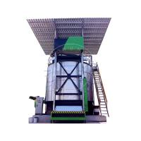 China Manure Fermentation Manure Composting Machine , 100m3 Cow Dung Compost Making Machine for sale