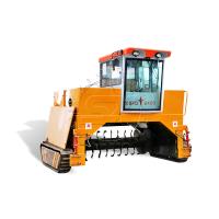 China Mushroom Crawler Type Windrow Composting Machine For Animal Manure for sale