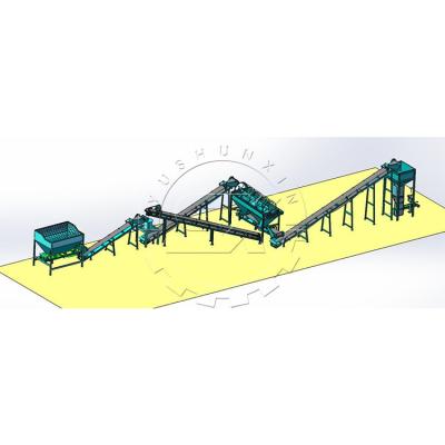 China Fertilizer production line powdered organic fertilizer equipment for sale for sale