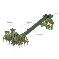 China 100000 Ton Per Year Bulk blending fertilizer mixing equipment compound fertilizer production line from China factory for sale