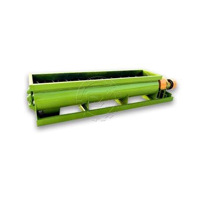 China 5 t/h China Mushroom Compost Double Shaft Mixer Machinery for Npk Fertilizer Mixing Machine for sale