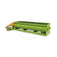 China 5 t/h China Mushroom Compost Double Shaft Mixer Machinery for Npk Fertilizer Mixing Machine for sale