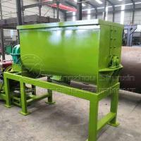 China Chemical Fertilizer Manure Mixing Machine , Horizontal Powder Mixing Machine for sale