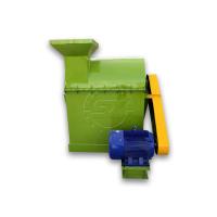 China Cattle manure organic fertilizer crusher manufacturer, animal waste hammer mill for sale