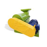 China Cattle manure organic fertilizer crusher manufacturer, animal waste hammer mill for sale