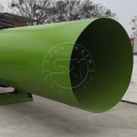 China NPK Fertilizer Chicken Manure Dryer , 1-20 T/H Rotary Drum Dryer for sale
