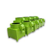 China organic waste fertilizer round shape pellet polishing machine for sale for sale