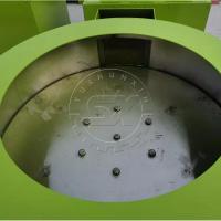 China organic waste fertilizer round shape pellet polishing machine for sale for sale