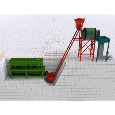 China Reliable quality large capacity bulk blending NPK fertilizer machine for sale