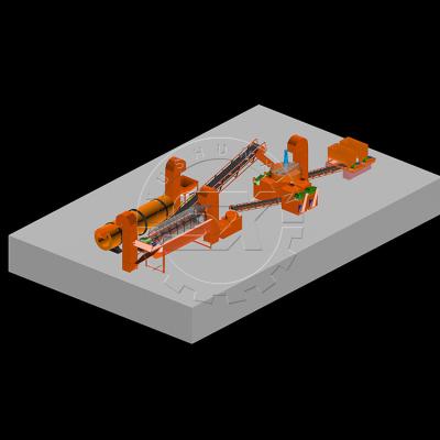 China Roller press granulator urea npk fertilizer production line/compound fertilizer production line for sale for sale