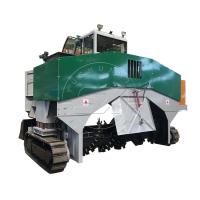 China farm machinery  fully automatic machine farming crawler type compost turner for sale