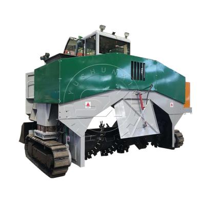 China Agriculture widely used organic compost turner/cow manure compost turning machine for sale for sale