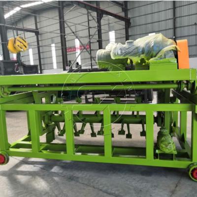China compost cattle manure use simple groove turning machine/compost turner for sale for sale