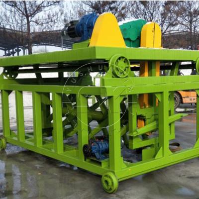 China GROOVE type bio organic waste compost making machine/fertilizer compost MAKING machine for sale