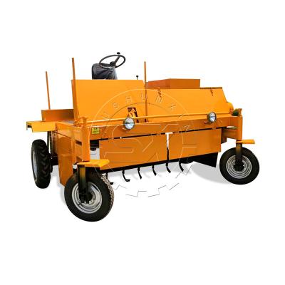 China Composting machine vermicompost orgainc fertilizer compost turner for sale for sale