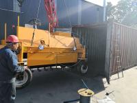 China Bio organic waste compost making machine/fertilizer MOVING TYPE compost turner for sale