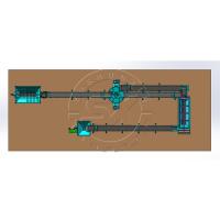 China 10 ton per hour single superphosphate producuction line with roller extruding comminutor for sale