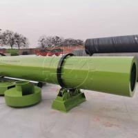 China Dry 2 tons per huor compost manure rotary drum drying machine for sale