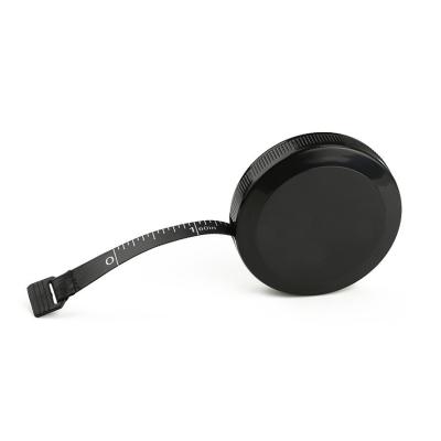 China Wintape Wholesale Retractable Body Tape Measure 150cm 60inch Black ABS Case for Sewing Promotion Gift for sale