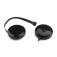China Wintape Wholesale Retractable Body Tape Measure 150cm 60inch Black ABS Case for Sewing Promotion Gift for sale