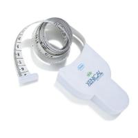 China Double Sided White Retractable Body Tape Measure With Custom Logo for sale