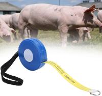 China Blue Case Cattle Weight Measuring Tape 2.5m x 14mm for Farm Use for sale