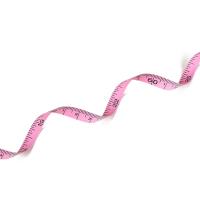 China 60 Inch Pink Personalised Sewing Tape Measure Cute Soft Flexible for sale