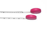 China Bespoken Mini Retractable Premium PU leather pocket 1.5 Meter Measuring Ruler with Logo Printed for sale
