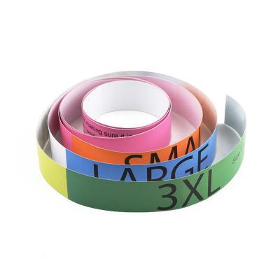 China Custom Printed Disposable Paper Measuring Tape 1.5m x 2cm for Body Fitness Furniture for sale