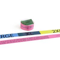 China Custom Printed Disposable Paper Measuring Tape 1.5m x 2cm for Body Fitness Furniture for sale