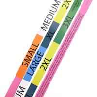 China Custom Printed Disposable Paper Measuring Tape 1.5m x 2cm for Body Fitness Furniture for sale