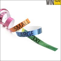 China Custom Printed Disposable Paper Measuring Tape 1.5m x 2cm for Body Fitness Furniture for sale