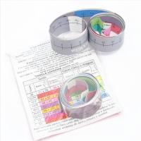 China Custom CMYK Synthetic Paper Measuring Tape 150cm Waterproof Disposable Bra Fitter Ruler for sale