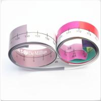 China Custom CMYK Synthetic Paper Measuring Tape 150cm Waterproof Disposable Bra Fitter Ruler for sale