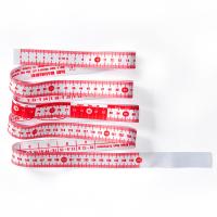 China Wintape Soft Fabric Measuring Tape 160cm Body Bust Ruler with Bra Size Guide Custom Printed for sale