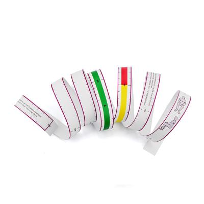 China Dual-Sided Yellow Polyfibre Fabric Flexible Sewing Tape Measure 150cm 60inch FT-103 for sale