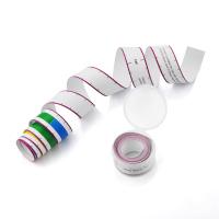 China Dual-Sided Yellow Polyfibre Fabric Flexible Sewing Tape Measure 150cm 60inch FT-103 for sale