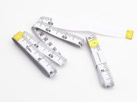 China 1.5m Soft Vinyl Coated Fiberglass Tailor Measuring Tape 150cm 60inch Dual Sided Metric Imperial for sale