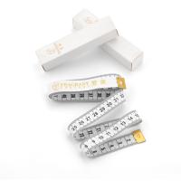 China PVC White Metric Measurement Tape 152cm Flexible Body Tape Measure for Sewing Tailor for sale