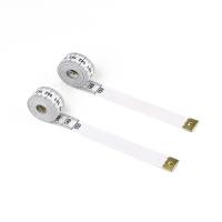 China PVC White Metric Measurement Tape 152cm Flexible Body Tape Measure for Sewing Tailor for sale