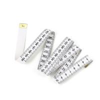 China PVC White Metric Measurement Tape 152cm Flexible Body Tape Measure for Sewing Tailor for sale