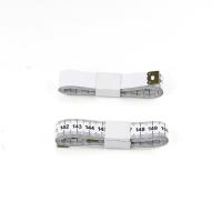 China PVC White Metric Measurement Tape 152cm Flexible Body Tape Measure for Sewing Tailor for sale